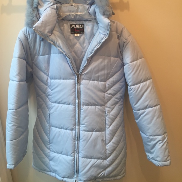 FUBU | Jackets & Coats | Light Blue Xxl Childrens Fubu Coat | Poshmark
